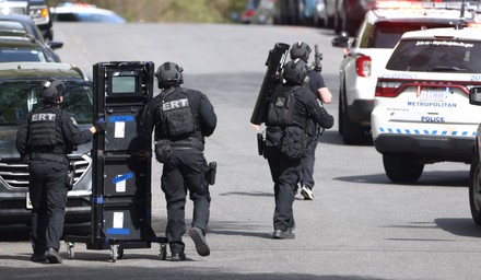 Fbi Swat Team Washington Dc Metropolitan Redaktionelles Stockfoto ...
