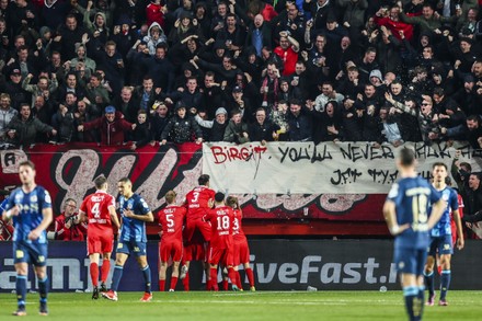 Michel Vlap Fc Twente Receives Congratulations Editorial Stock Photo ...