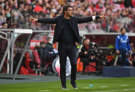 Benfica Manager Verissimo Action During Liga Editorial Stock Photo ...