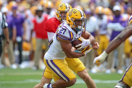 Lsu Quarterback Garrett Nussmeier 13 Hands Editorial Stock Photo ...