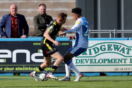 Sutton Uniteds Robert Milsom Action Barrows Editorial Stock Photo ...
