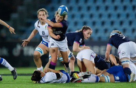 Scotland Scrumhalf Caity Mattinson Editorial Stock Photo - Stock Image ...