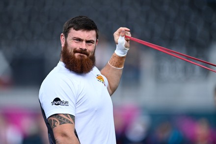 Marcus Street Exeter Chiefs Looks On Editorial Stock Photo - Stock ...