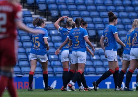 Nicola Docherty Rangers 2 Celebrates After Editorial Stock Photo ...