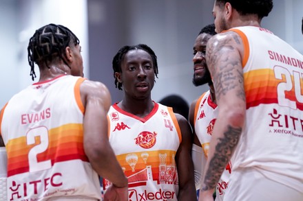 Corey Samuels Bristol Flyers Huddle Editorial Stock Photo - Stock Image ...
