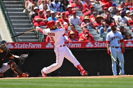 Los Angeles Angels Third Baseman Anthony Editorial Stock Photo - Stock ...