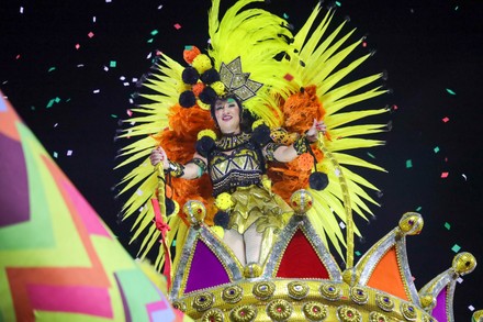 Members Grande Rio Samba School Perform Editorial Stock Photo - Stock ...