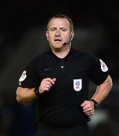 Referee Lee Swabey During Sky Bet Editorial Stock Photo - Stock Image ...