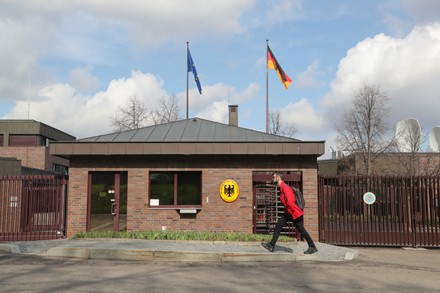 German Embassy in Moscow, Russian Federation - 26 Apr 2022 Stock ...