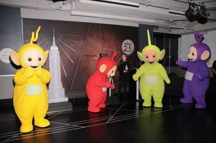 Teletubbies Visit Empire State Building Celebrate Editorial Stock Photo ...
