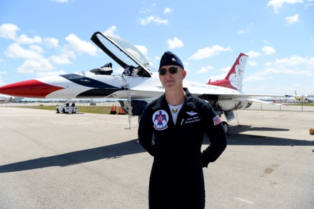 Lt Col Justin Elliott Poses Next Editorial Stock Photo - Stock Image ...