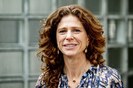 Portrait Barbara Barend Journalist Barbara Barend Editorial Stock Photo ...