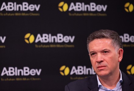 Ab Inbev Ceo Michel Doukeris Pictured Editorial Stock Photo - Stock ...