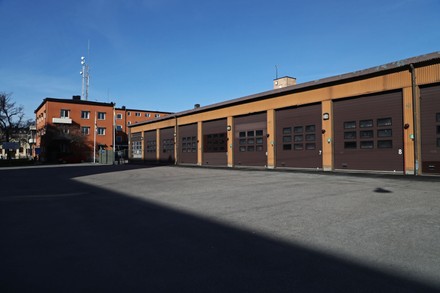 Rescue Service Swedish Here Fire Brigade Editorial Stock Photo - Stock ...