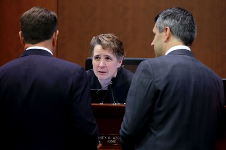 Judge Penney Azcarate Speaks Attorneys Following Editorial Stock Photo ...