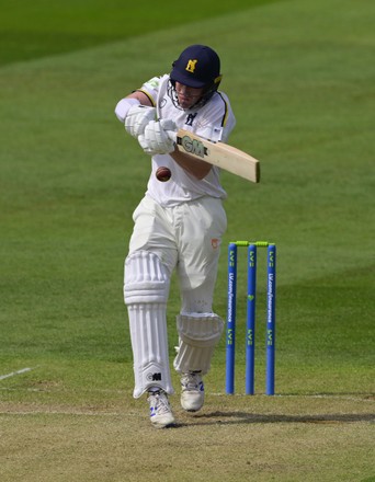 Robert Yates Warwickshire Ccc Batting During Editorial Stock Photo ...