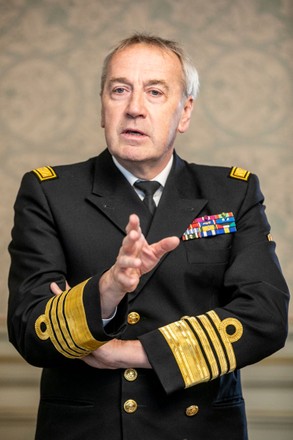 Chief Defence Amiral Michel Hofman Pictured Editorial Stock Photo ...
