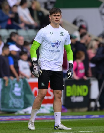 Michael Cooper Goalkeeper Plymouth Argyle During Editorial Stock Photo ...