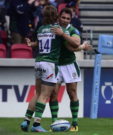 Try Celebrations Kyle Rowe London Irish Editorial Stock Photo - Stock ...