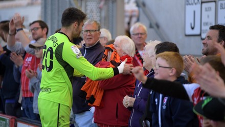 CHELTENHAM TOWN GOALKEEPER SCOTT FLINDERS 20 Editorial Stock Photo ...