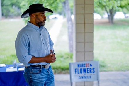 Democratic Congressional Candidate Marcus Flowers Participates ...