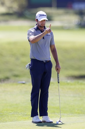 Us Golfer Davis Riley Competes During Editorial Stock Photo - Stock ...