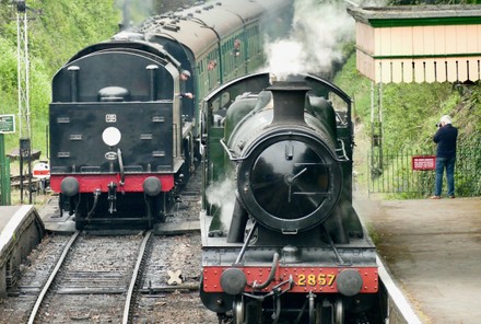 2857 Gwr Churchward 2800 Class Locomotive Editorial Stock Photo - Stock ...