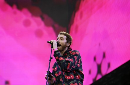 Italian Singer Mecna Performs On Stage Editorial Stock Photo - Stock ...