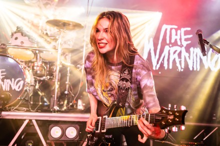 The Warning - Daniela Villarreal in concert - 01 May 2022 Stock ...