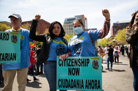 Over Thousand Workers Rights Advocates Participated Editorial Stock ...