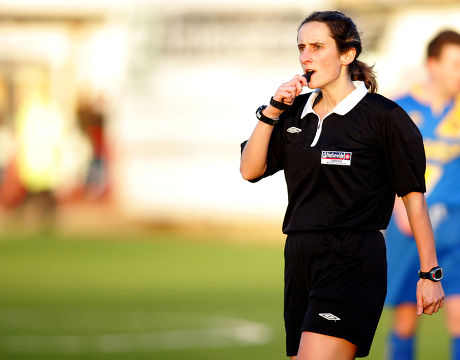 Female Referee Amy Rayner Editorial Stock Photo - Stock Image ...