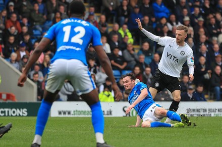 Elliot Newby 20 Stockport County Shoots Editorial Stock Photo - Stock ...