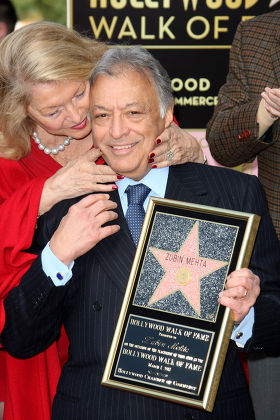 Zubin Mehta Wife Nancy Kovack Editorial Stock Photo - Stock Image ...
