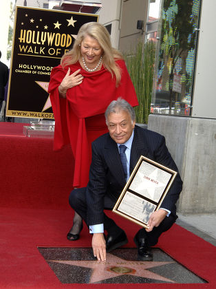 Zubin Mehta Wife Nancy Kovack Editorial Stock Photo - Stock Image ...