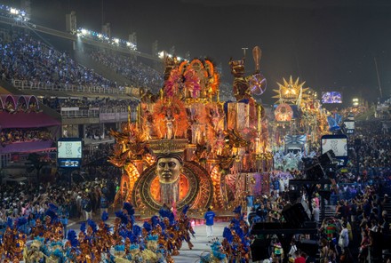 Float Beija Flor During Samba Schools Editorial Stock Photo - Stock ...
