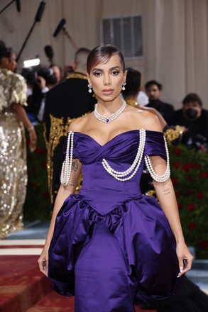 Anitta On Red Carpet 2022 Met Editorial Stock Photo - Stock Image ...