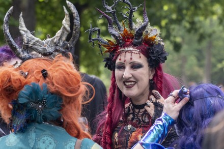 Visitors 28th Wave Gothic Meeting Leipzig Editorial Stock Photo - Stock ...