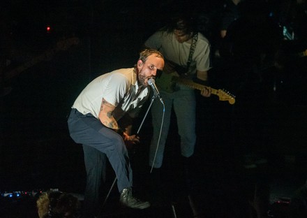 Singer Joe Talbot Band Idles Plays Editorial Stock Photo - Stock Image ...