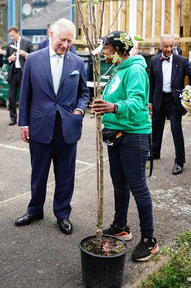 Prince Charles Talking Person During Visit Editorial Stock Photo ...