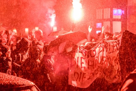 Leftwing Autonomists Demonstrate Berlinmitte Against Eviction Editorial ...