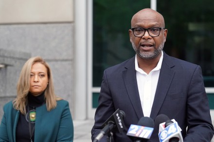 Public Safety Director Dan Isom Talks Editorial Stock Photo - Stock ...