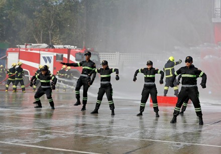 76th anniversary of Myanmar Fire Service Department, Yangon - 05 May ...