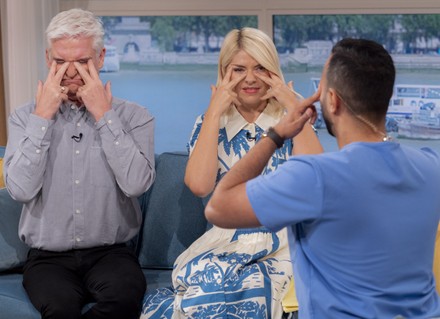 Phillip Schofield Holly Willoughby Dr Munir Editorial Stock Photo - Stock Image | Shutterstock