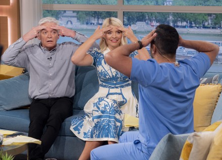 Phillip Schofield Holly Willoughby Dr Munir Editorial Stock Photo - Stock Image | Shutterstock
