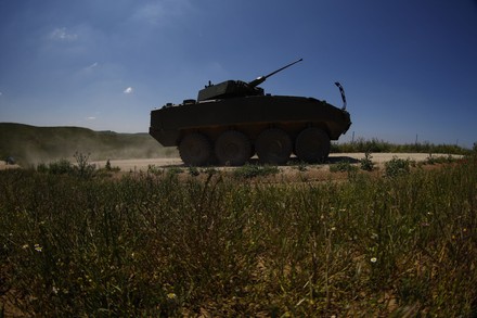Demonstration Spanish Defense company Escribano Mechanical and ...