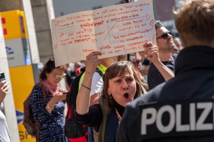 Protests By Communications Office Democratic Resistance Editorial Stock ...