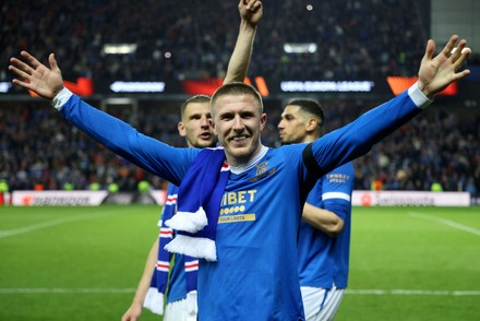 John Lundstram Rangers Celebrates After Winning Editorial Stock Photo ...