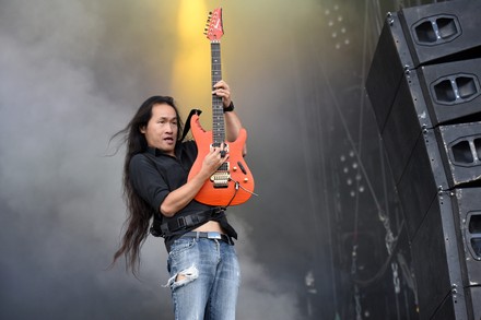 Guitarist Herman Li Dragonforce Performing Wacken Editorial Stock Photo ...