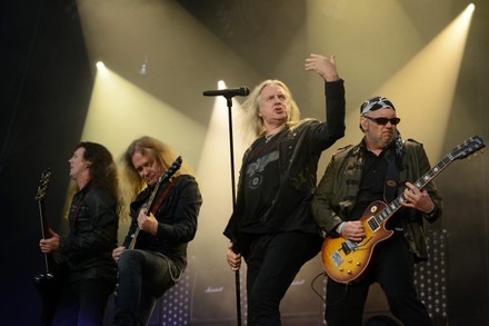 Singer Peter Biff Byford Saxon Tim Editorial Stock Photo - Stock Image ...