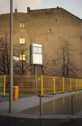 Fenced Open Space On Oranienburger Berlinmittefenced Editorial Stock ...